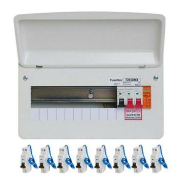 FuseBox F2010MX SPD consumer unit 8 A Type Mini RCBO's – Juice ...